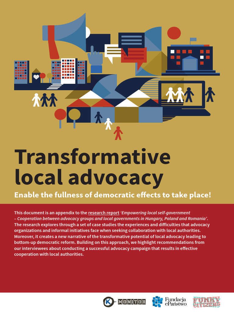 Transformative Local Advocacy Funky Citizens | PDF | Advocacy Group ...
