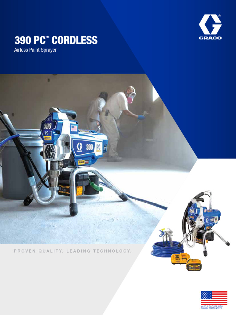 Pompa Airless Zugravit Graco 390 Classic PC Acumulatori | PDF