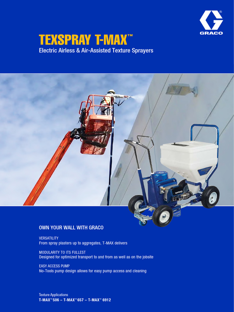 Pompa Gletuit Graco T-Max | Download Free PDF | Pump | Equipment