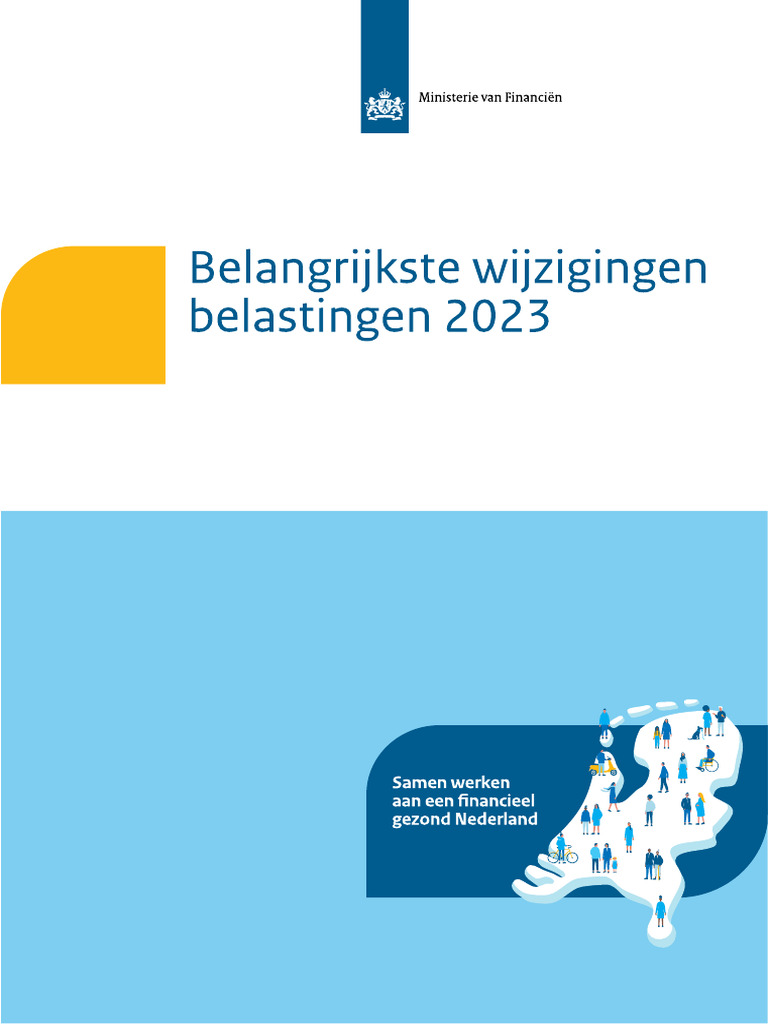 Belangrijkste Wijzigingen Belastingen 2023 | PDF