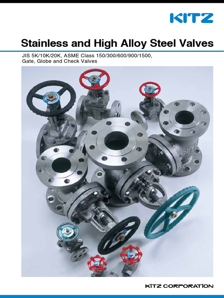 KITZ Check Valve Stainless | PDF | Valve | Metals