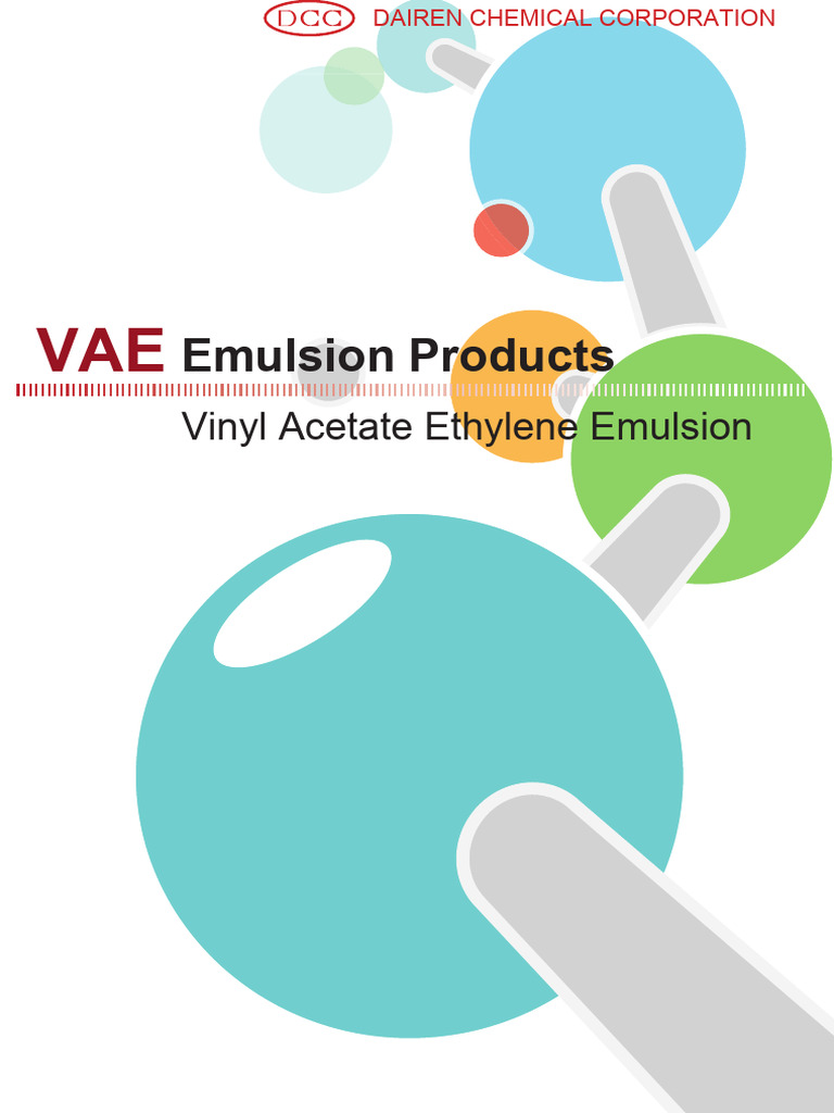 Dairen Chemical VAE Emulsion Overview | PDF | Lamination | Adhesive