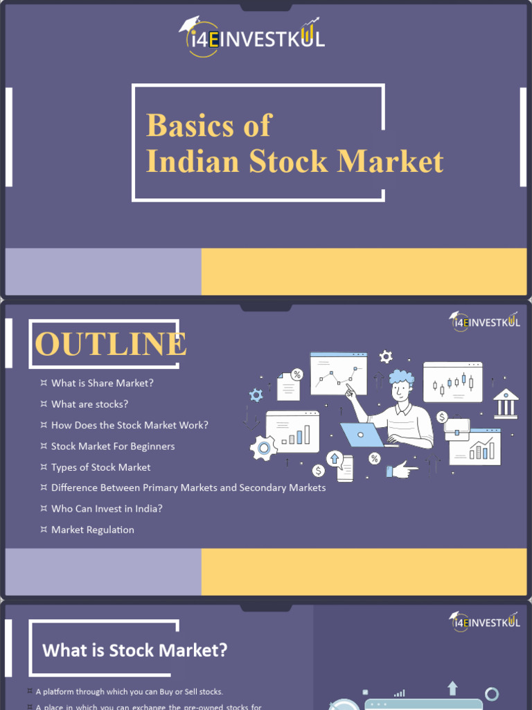 Basic On Indian Stock Market | PDF | Stocks | Financial Markets
