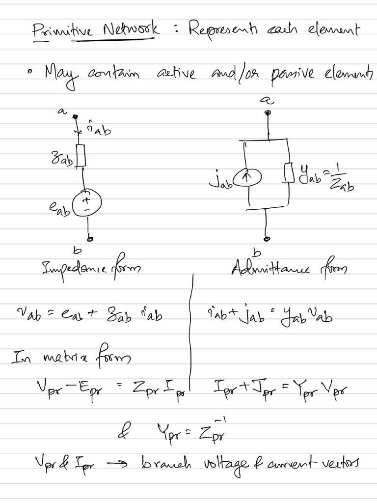 1.07 Ybus Singular Transformation 2.07 Ybus Singular Transformation | PDF