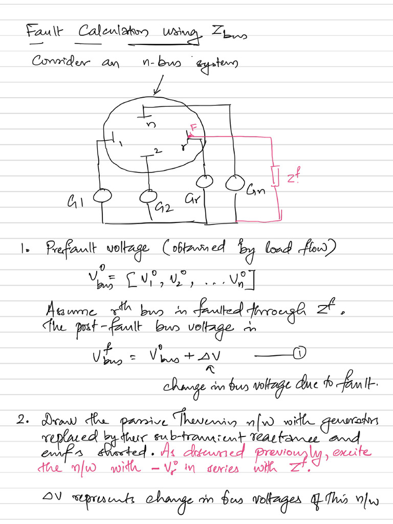 2.02 Fault Calculations Using Zbus f.02 Fault Calculations Using Zbus | PDF