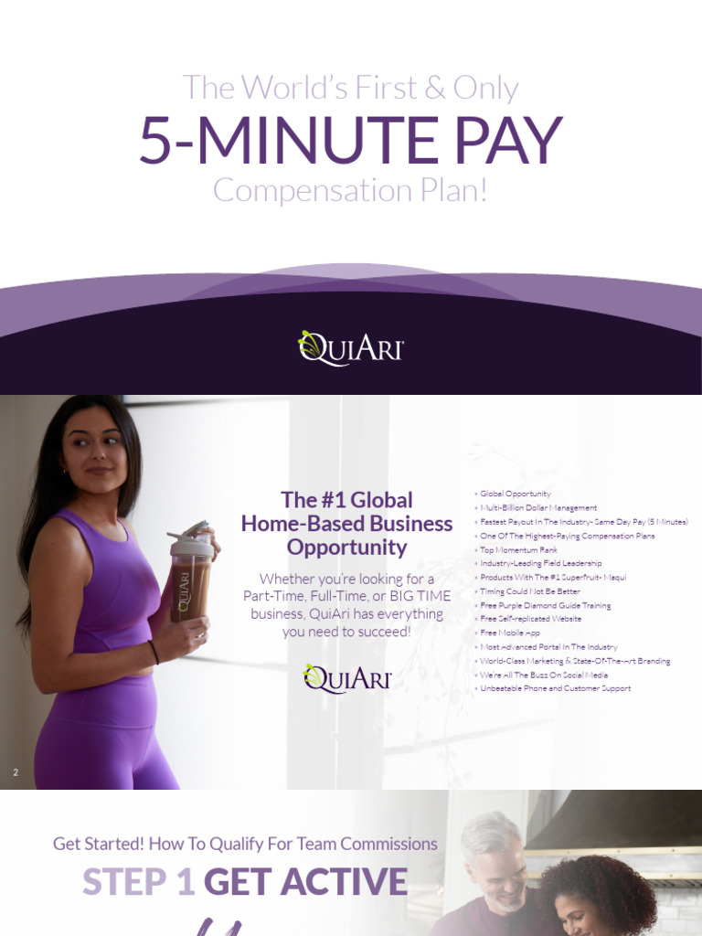 Quiari Compensation Plan | PDF
