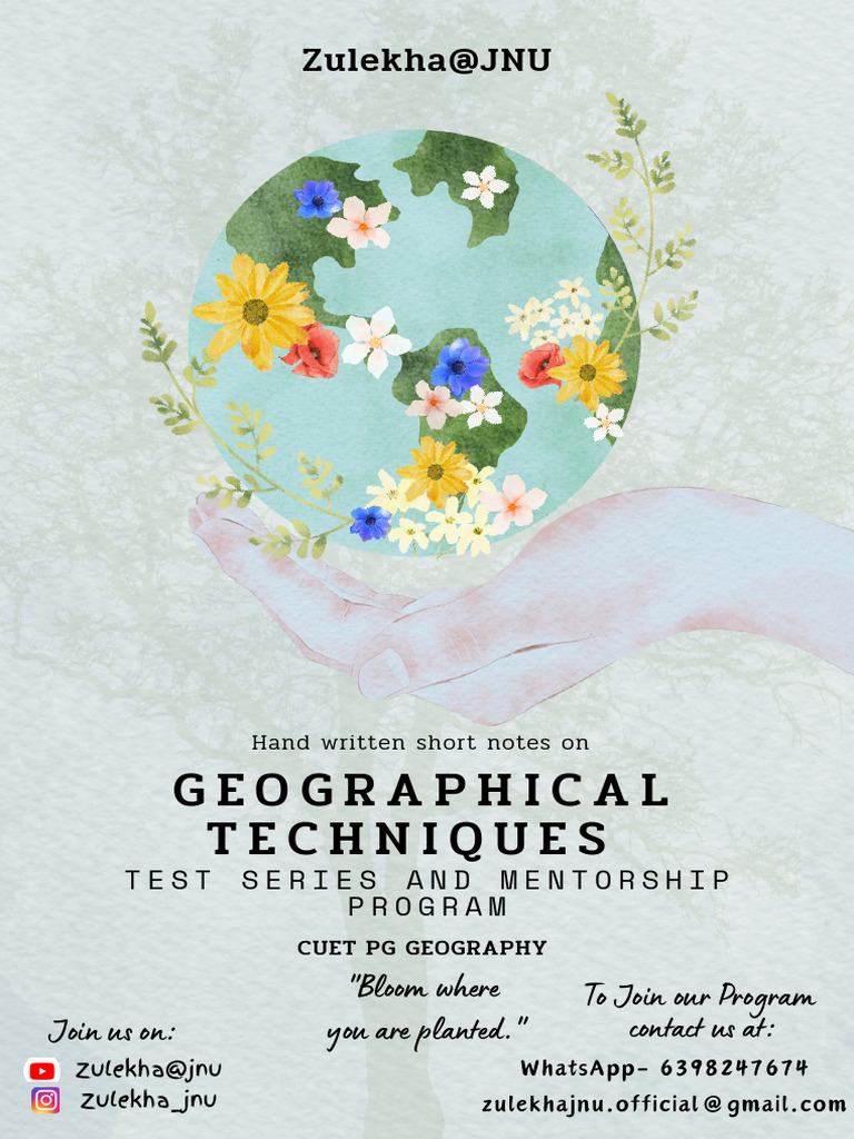 Geographical Techniques | PDF | Career & Growth | Self-Improvement