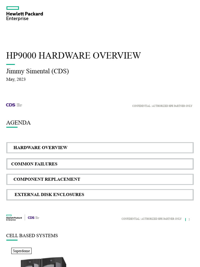 HP9000 Overview Updated | PDF | Booting | Computer Hardware