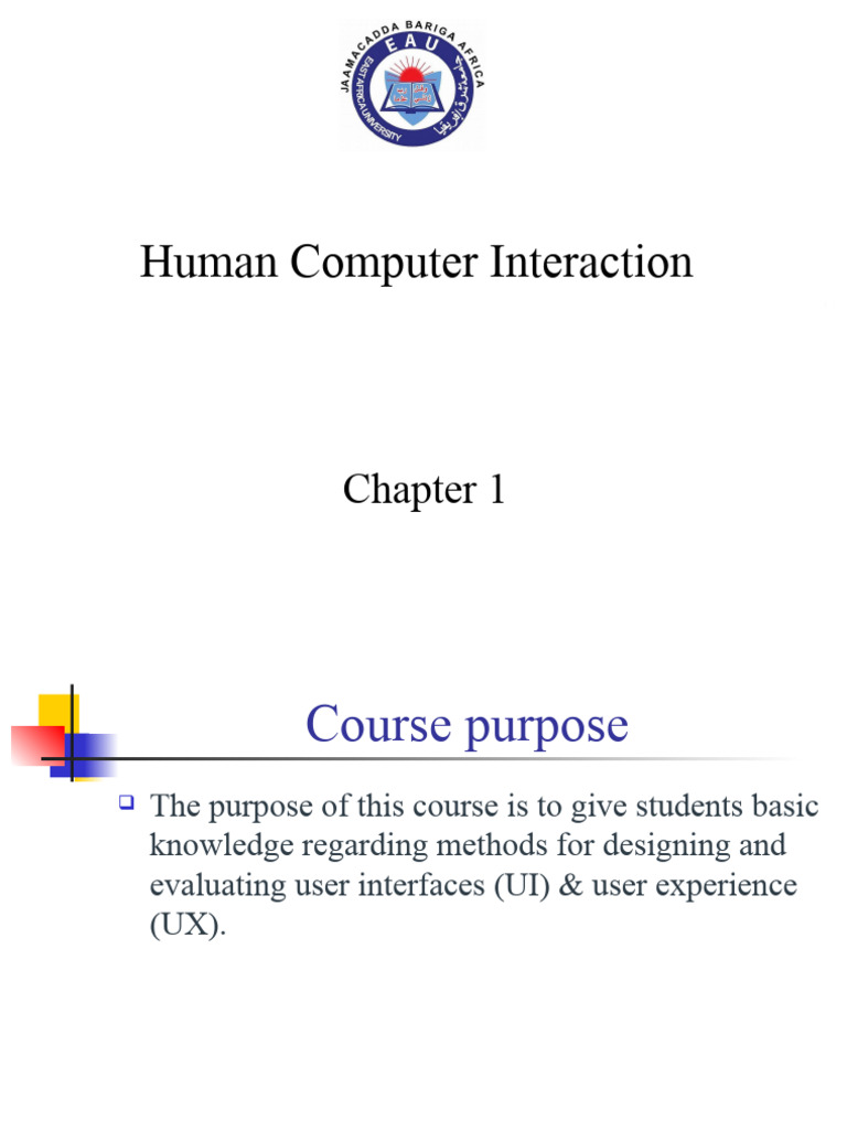 Human Computer Interaction | Download Free PDF | Human–Computer Interaction | Usability