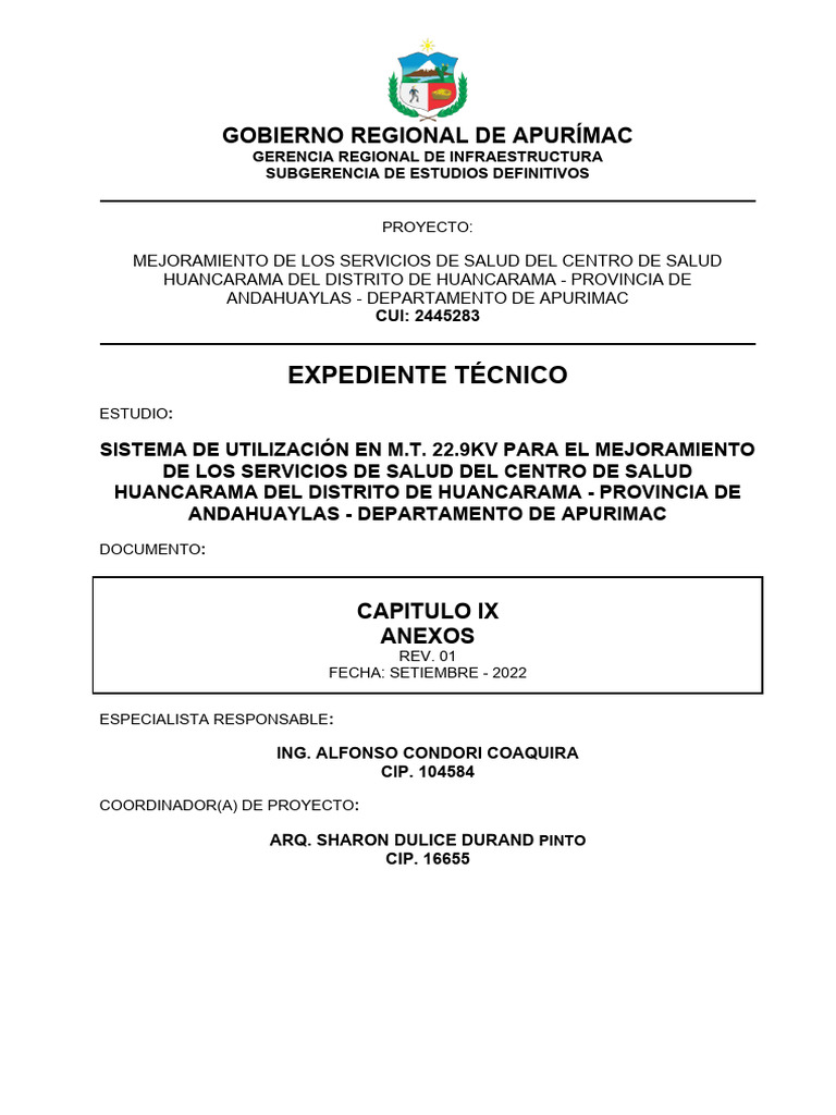 Cap-09-01-Anexos CS H | PDF