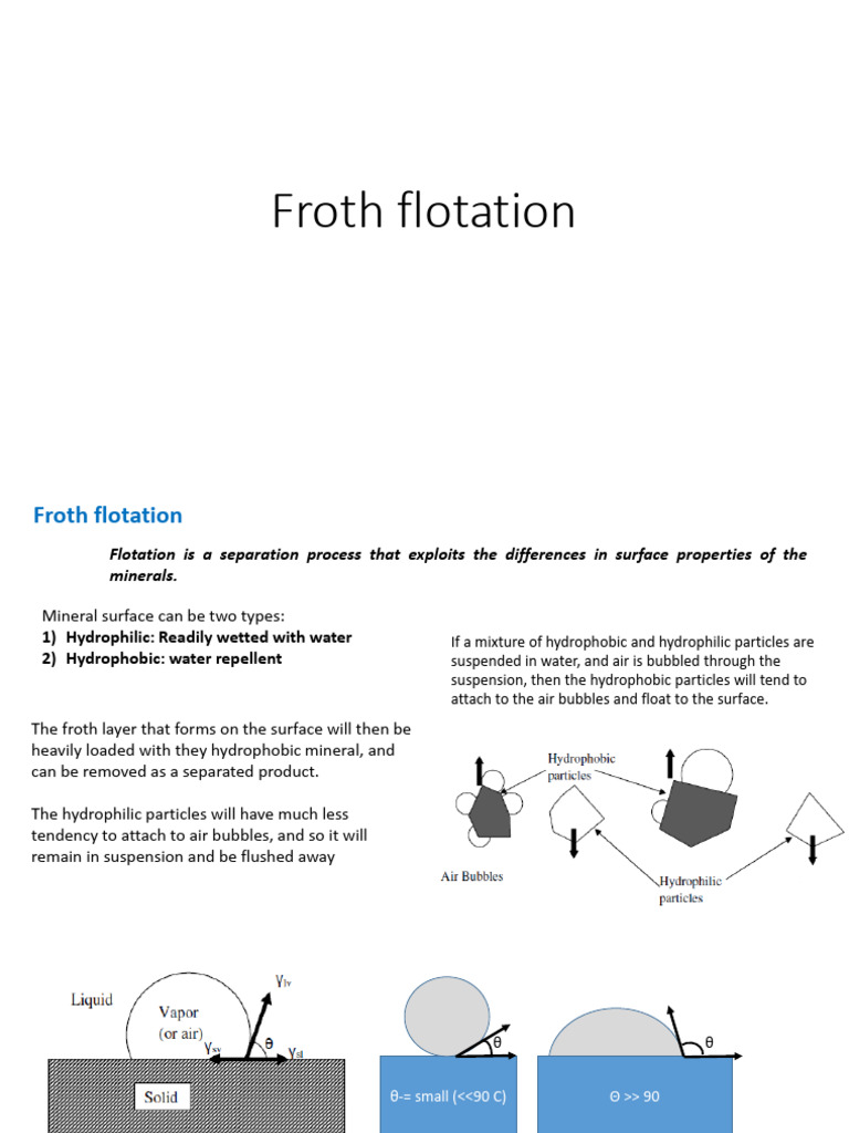 Froth Flotation | PDF | Chemical Bond | Ion