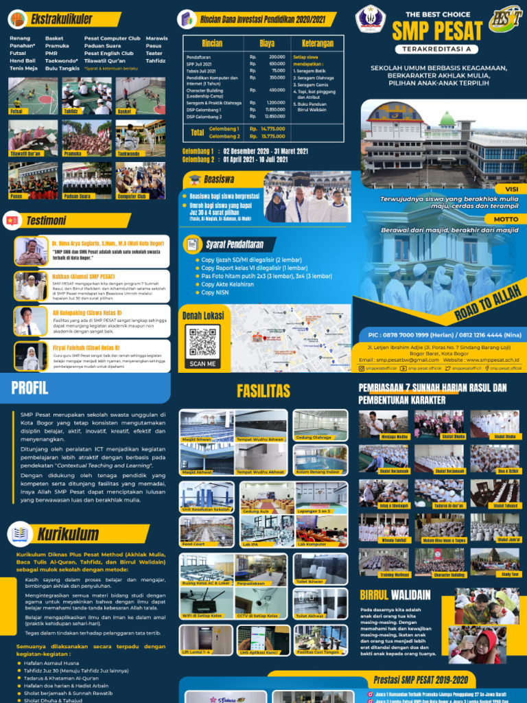 Brosur SMP Pesat 2021 | PDF