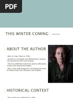 This Winter Coming | PDF