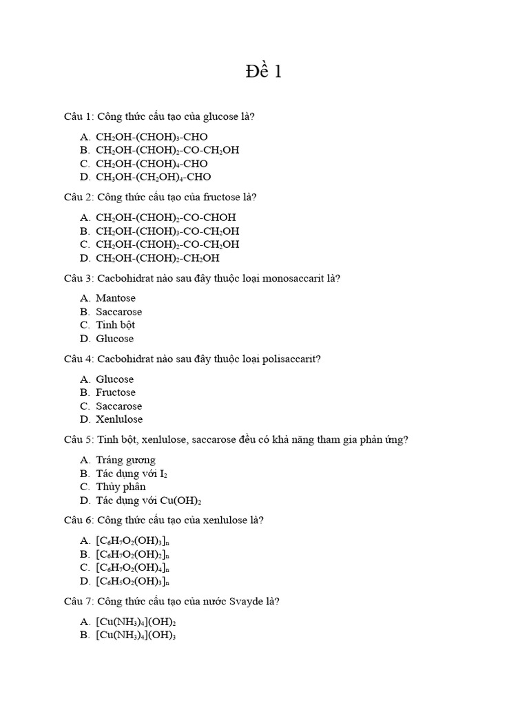 Đề 1 - CBHD | PDF