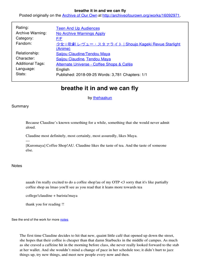 Breathe It in and We Can | PDF