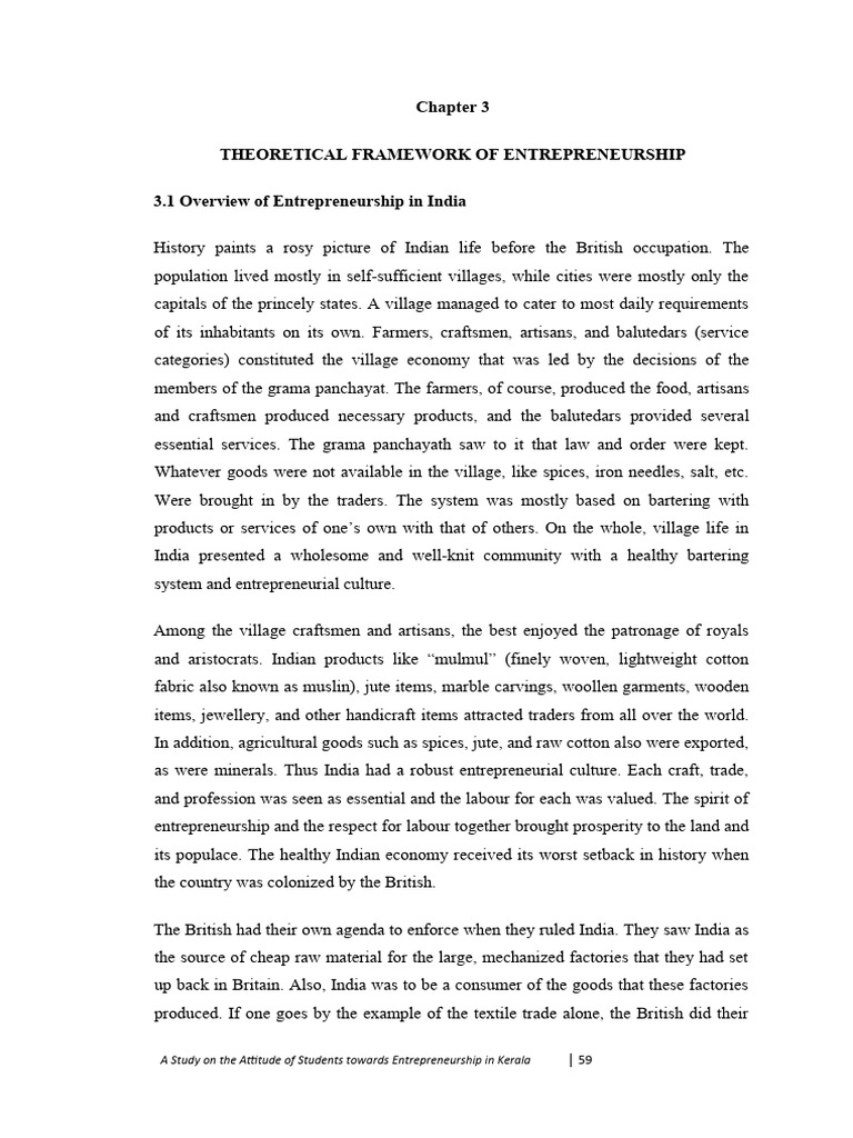 Chapter 3 - Entrepreneurial Attitude | PDF | Entrepreneurship | Startup ...