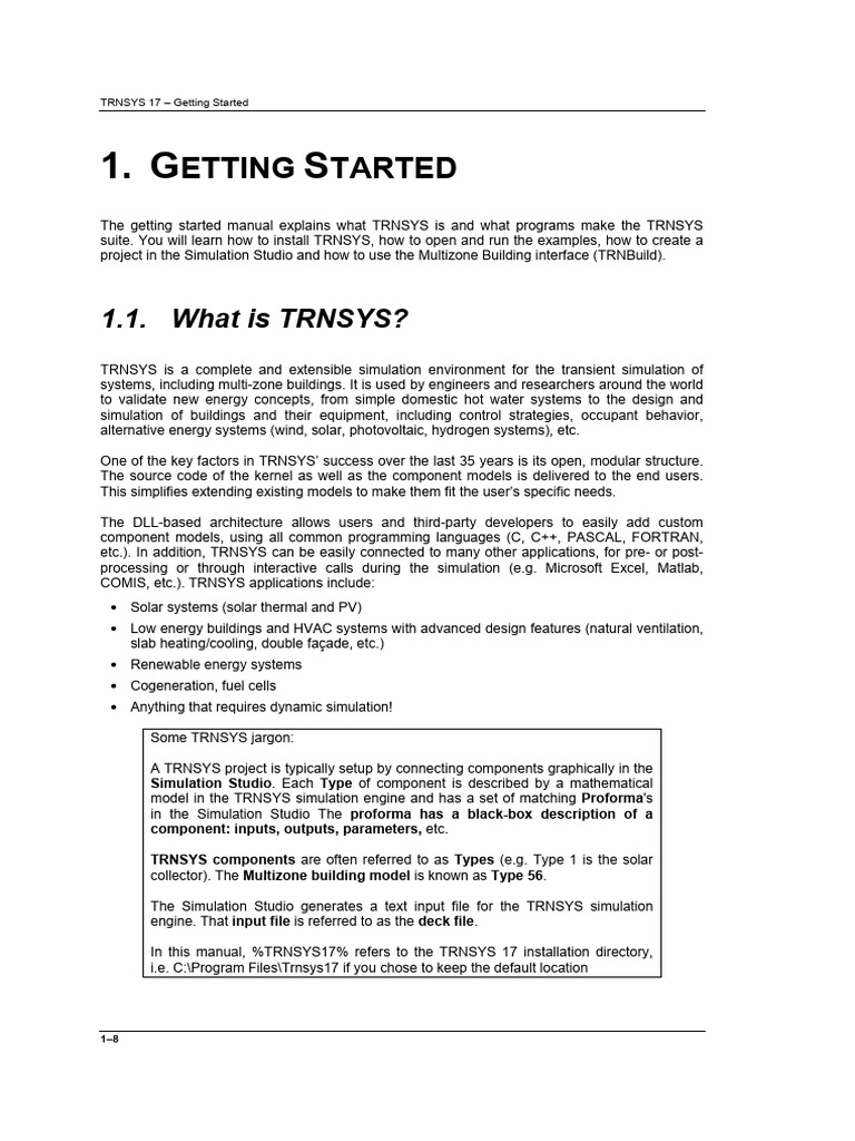 07 Vaja - TRNSYS-Getting - Started | PDF