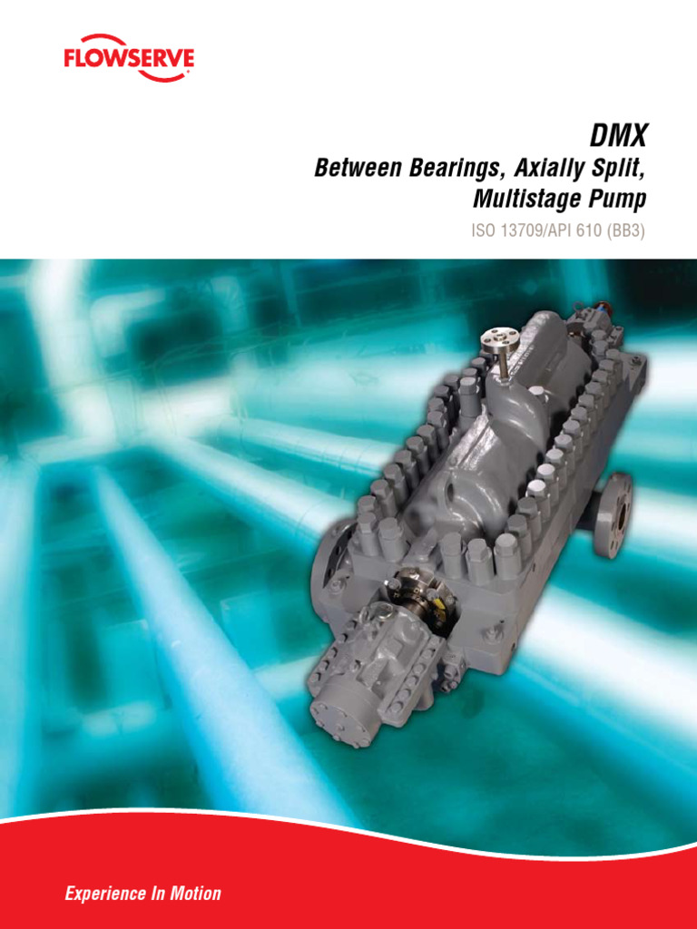 Between Bearings, Axially Split, Multistage Pump: ISO 13709/API 610 ...