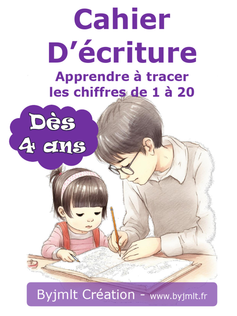 Cahier D Ecriture Chiffres Gratuit A Telecharger | PDF