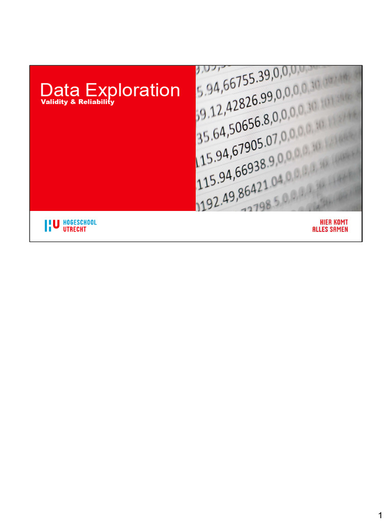 Powerpoint - Validity & Reliability | PDF