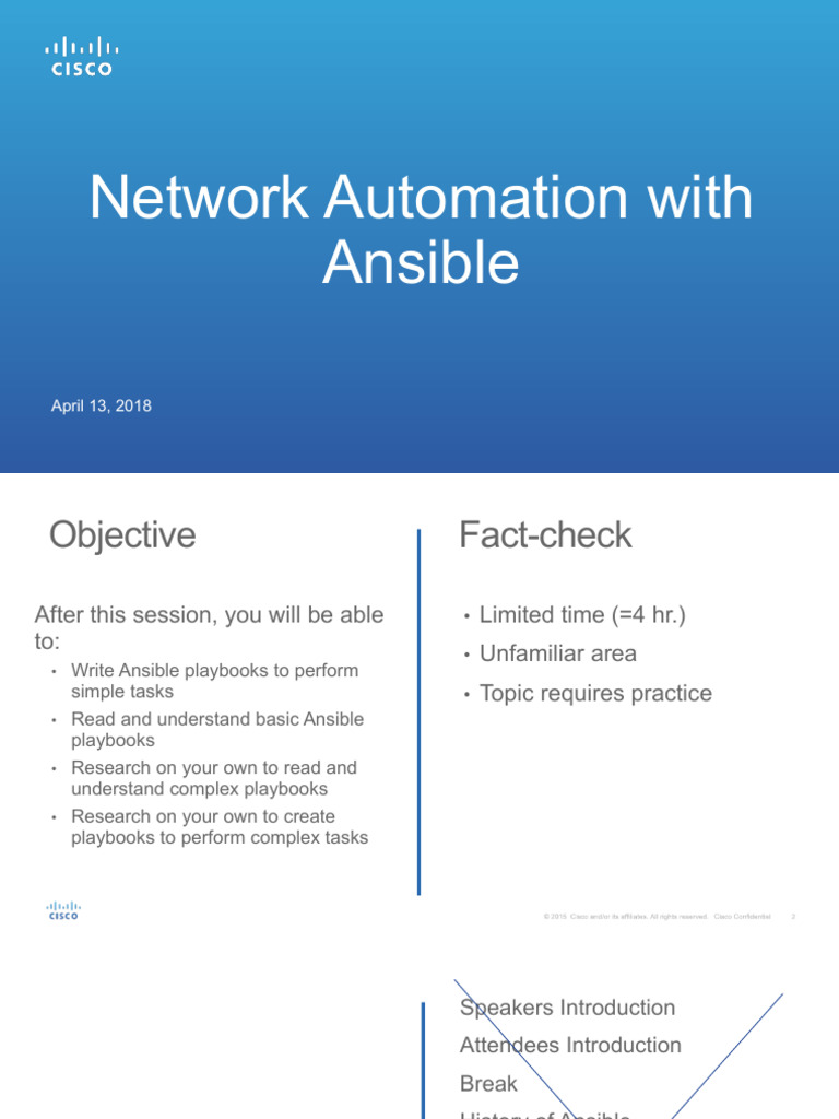Network Automation With Ansible Pdf Computing Computer Engineering