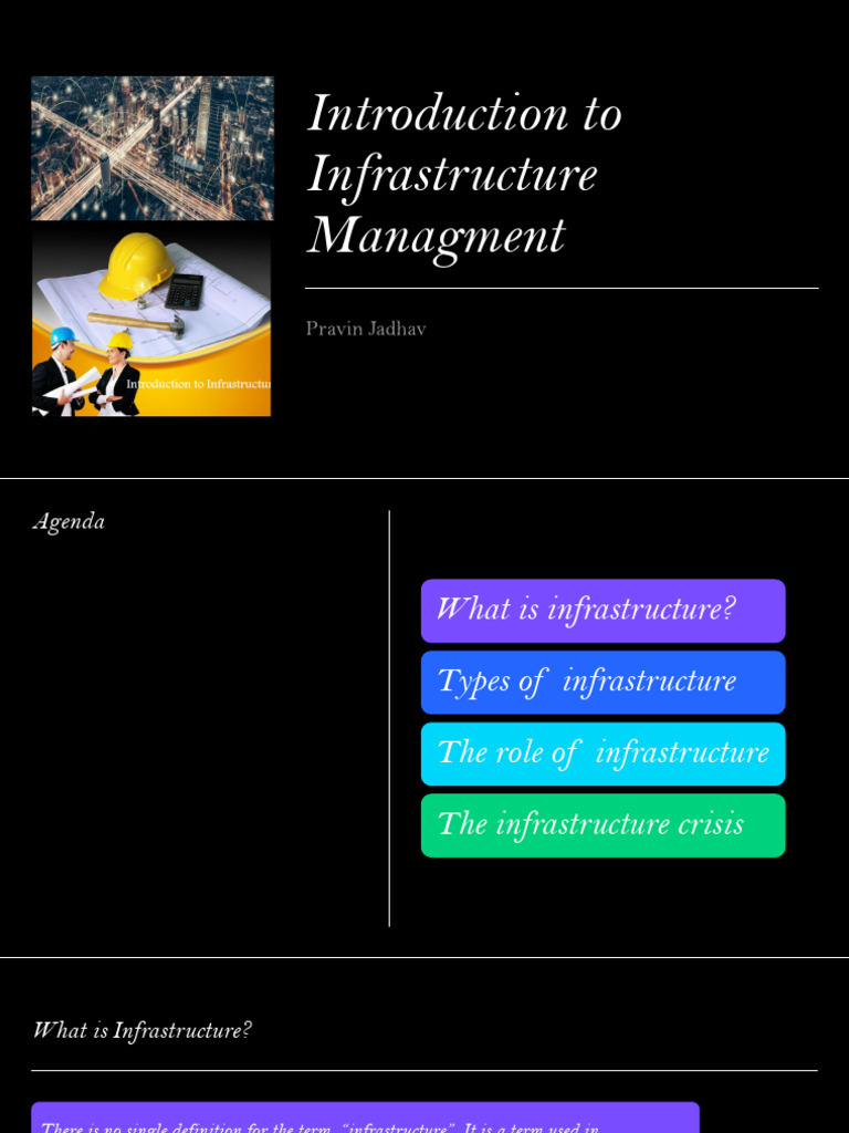 Introduction To Infrastructure Managment | PDF