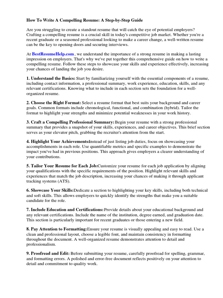 How To Write A Cover Letter Apa | PDF | Apa Style | Résumé