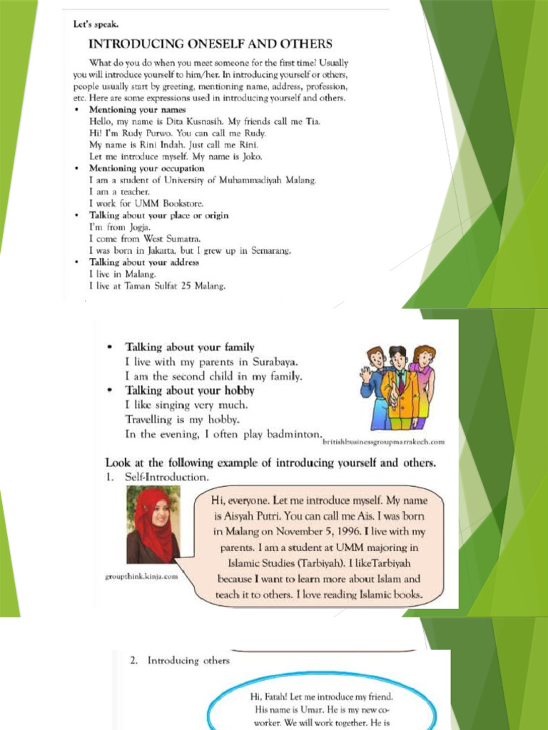 Self Introduction | PDF