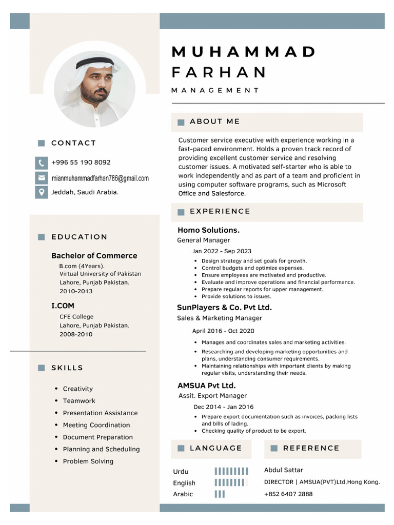 Farhan CV | PDF