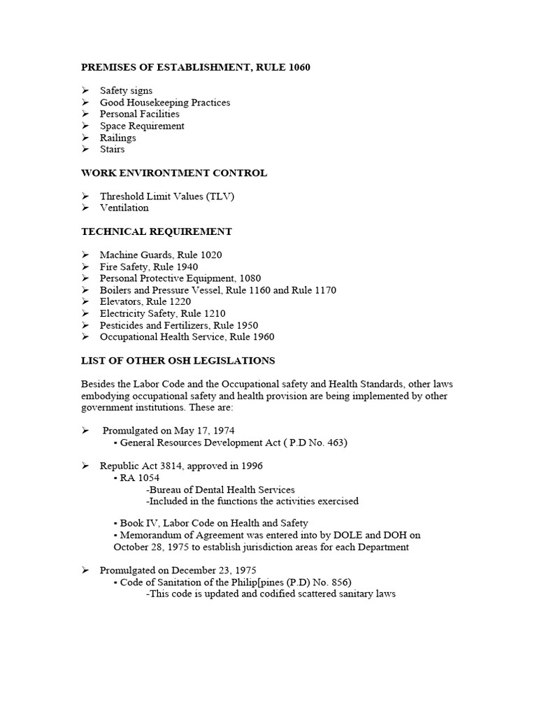 Reporting BOSH | PDF | Occupational Safety And Health | Employment