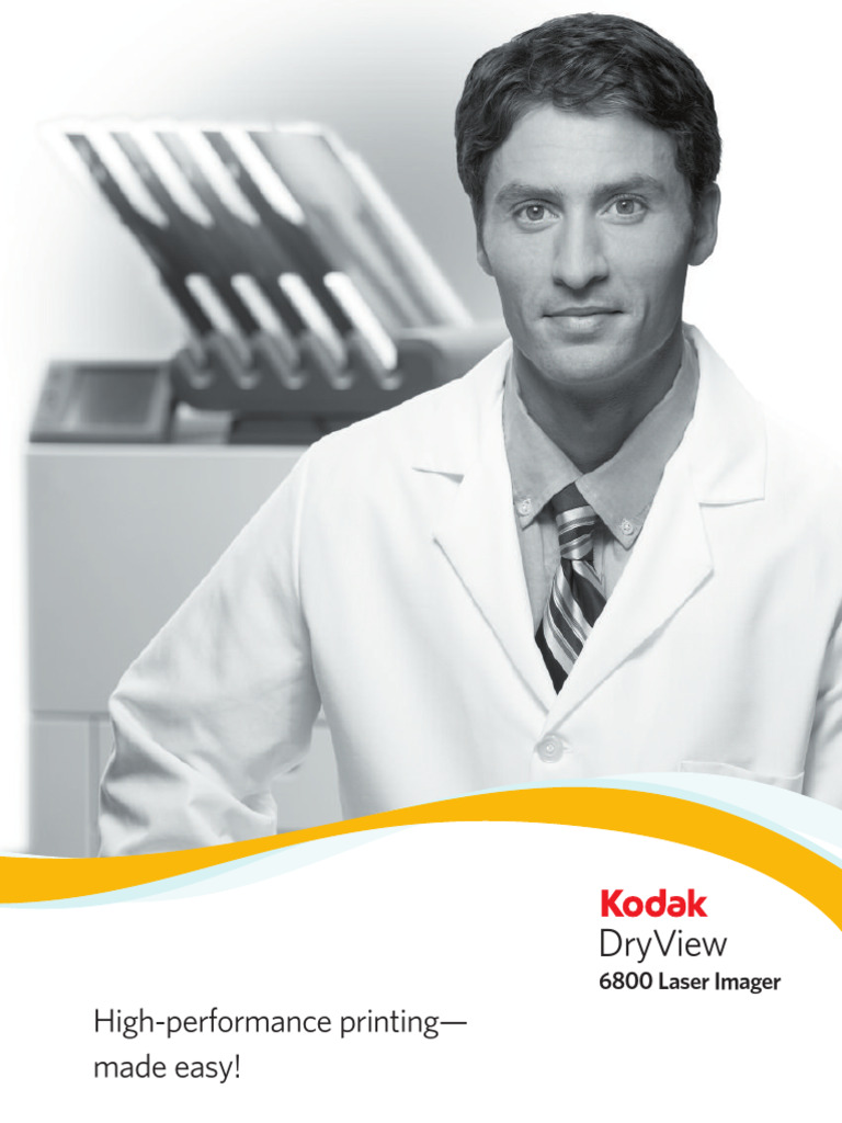 Kodak Dryview 6800 | PDF | Medical Imaging | Printer (Computing)