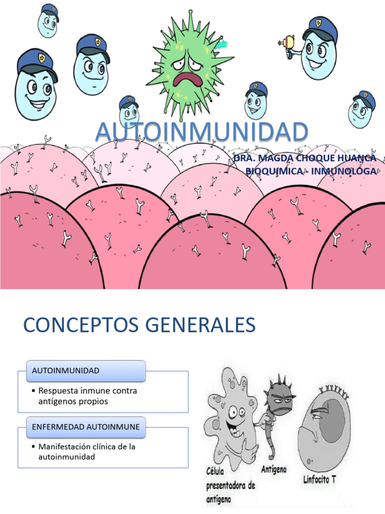 Autoinmunidad: Conceptos y Enfermedades | PDF | Enfermedad autoinmune ...