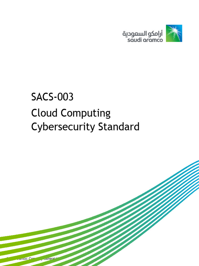 SACS-003 Cloud Cybersecuirty Standard | PDF | Cloud Computing | Security