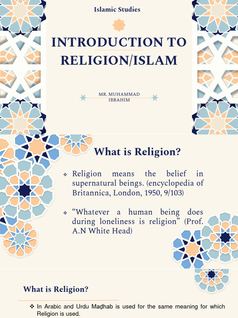 Introduction To Islam | PDF