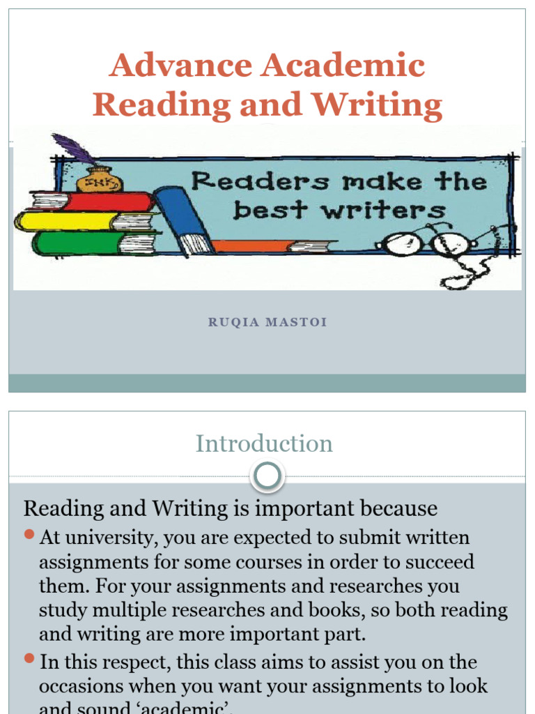 Academic Writing | PDF