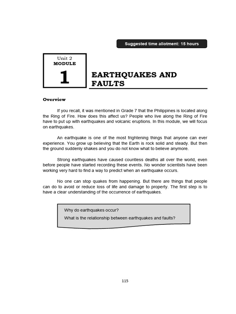 Science 8 Quarter 2 Earth and Space | PDF | Earthquakes | Tropical Cyclones