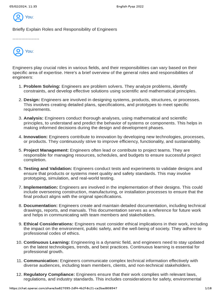 English Pyqs 2022-1 | PDF | Nonverbal Communication | Corporate Social Responsibility