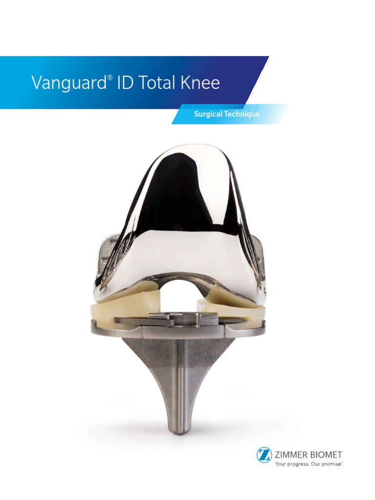 Vanguard Id Total Knee Surgical Technique | PDF