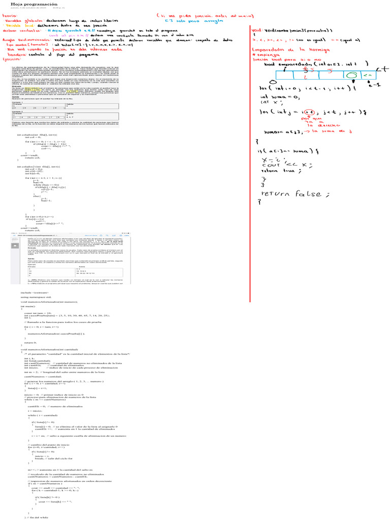 Hoja Programación 2 | PDF | Programación de computadoras | Ingeniería de software