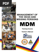 MOSART and CSSR TRAINING-MANAGEMENT-PLAN | PDF | Emergency | Firefighting