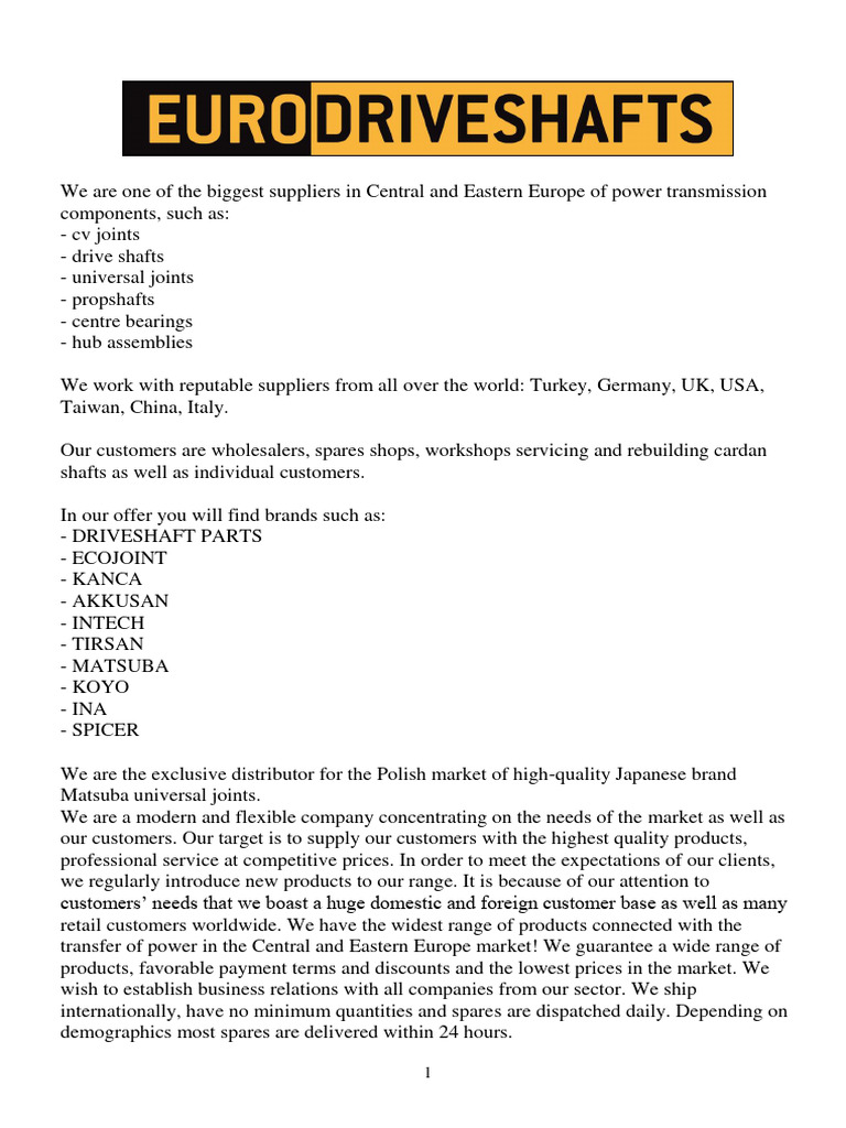 Power Transmission Components Catalog | PDF