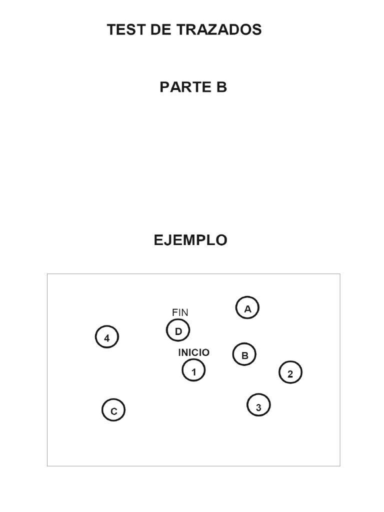TMT Niños Parte B | PDF