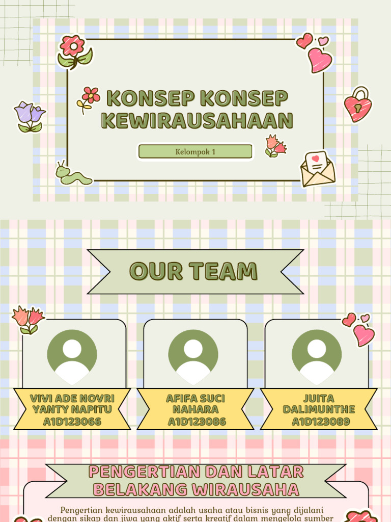 Kelompok 1 Kewirausahaan Per 2 | PDF