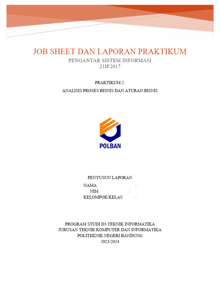 Analisis Proses Bisnis dengan BPMN 2.0 | PDF