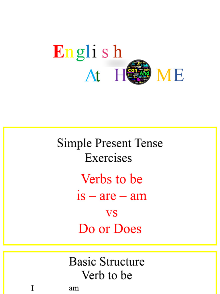 Exercises - To Be - Do Does | PDF