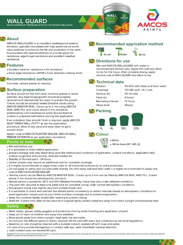 Amcos WALL GUARD | PDF