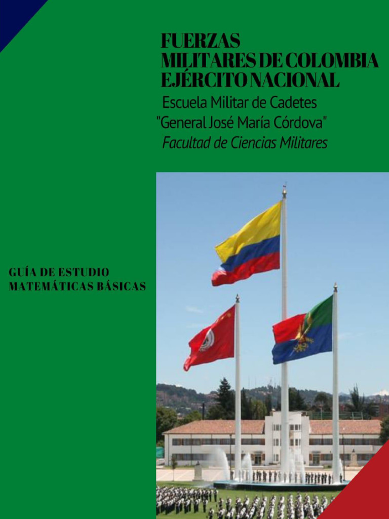 FCM Guia Matemáticas Básicas 2024-I PDF | PDF | Factorización | Ecuaciones