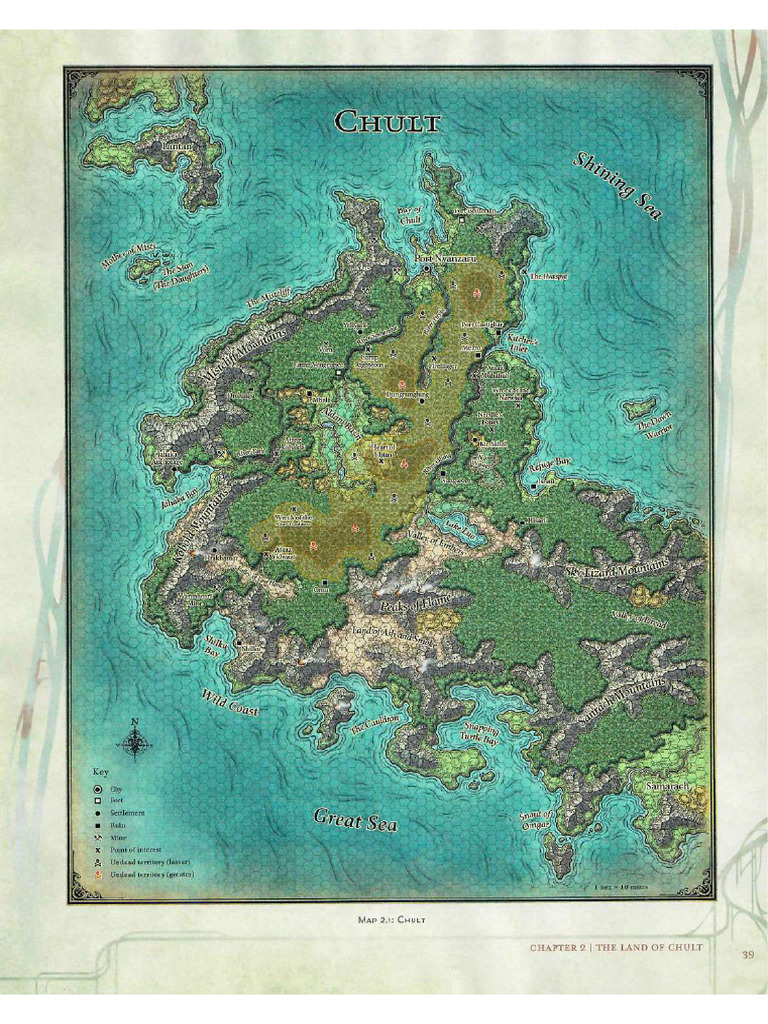 Mapa Chult Completo | PDF