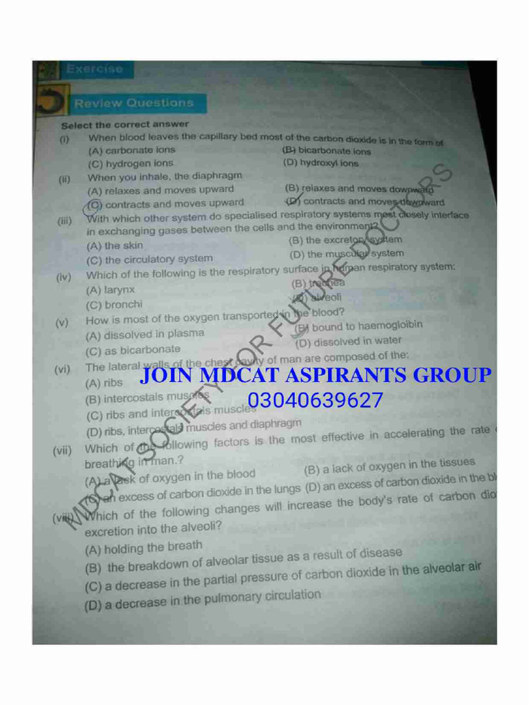 Federal Bio Solved Exercise | PDF