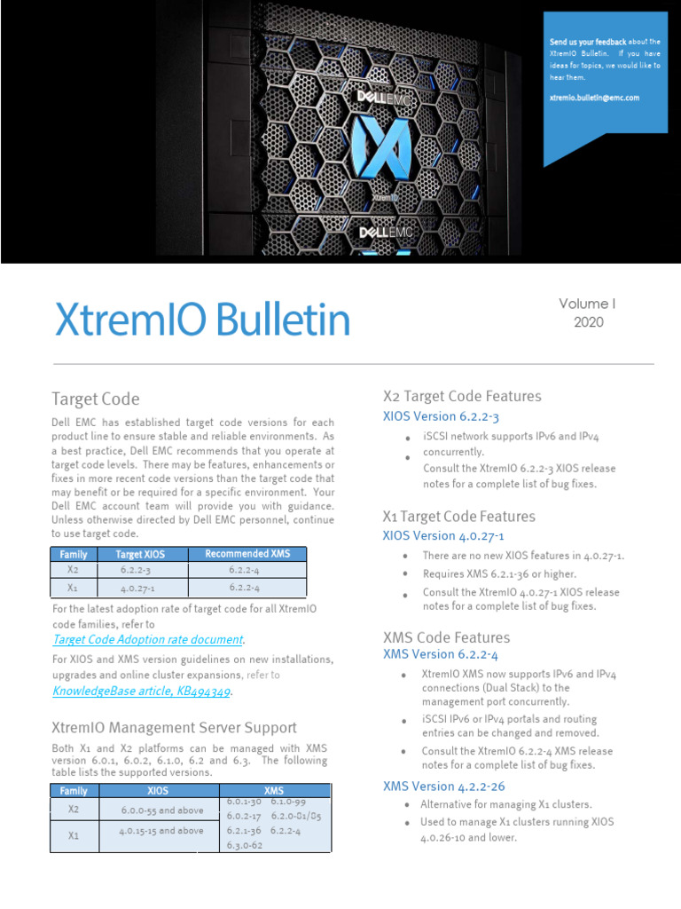 Xtremio Bulletin | PDF | Solid State Drive | V Mware